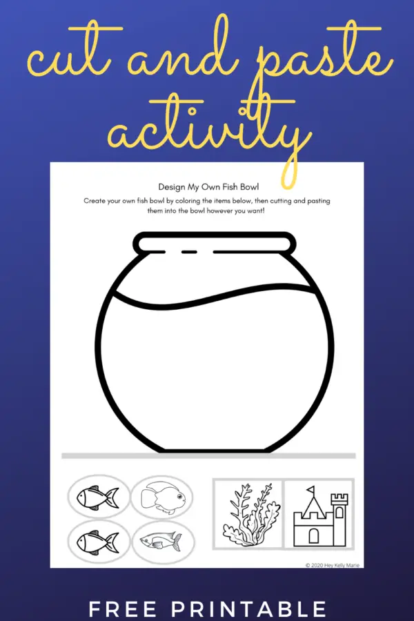 Design My Own Fish Bowl Activity