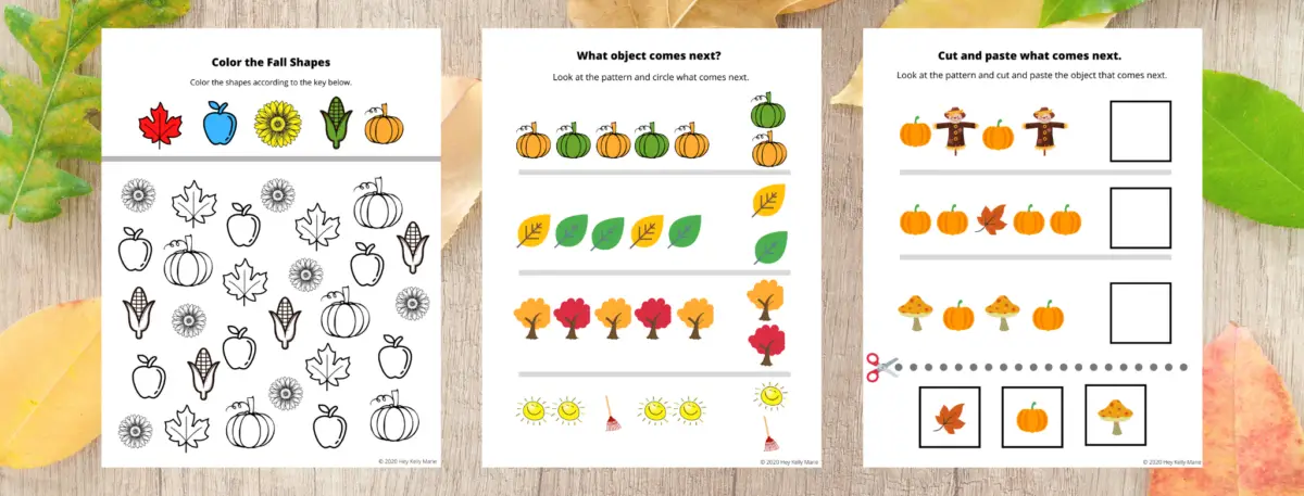 Preschool Pumpkin Worksheets for an Easy Win this Fall